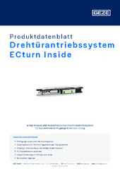 Drehtürantriebssystem ECturn Inside | GEZE
