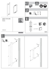 Pull handle H-shape | GEZE